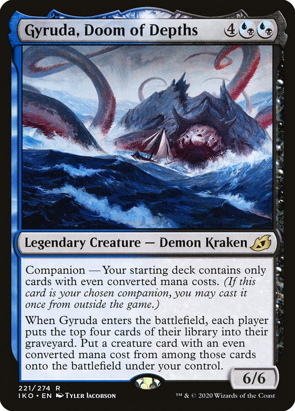 Gyruda, Doom of Depths Artist's Proof – Tyler Jacobson Art - Shop
